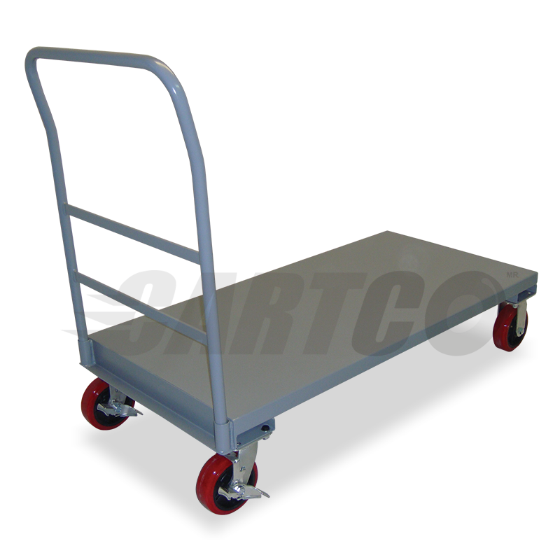 Carro plataforma con ruedas de 6"x2" modelo PB